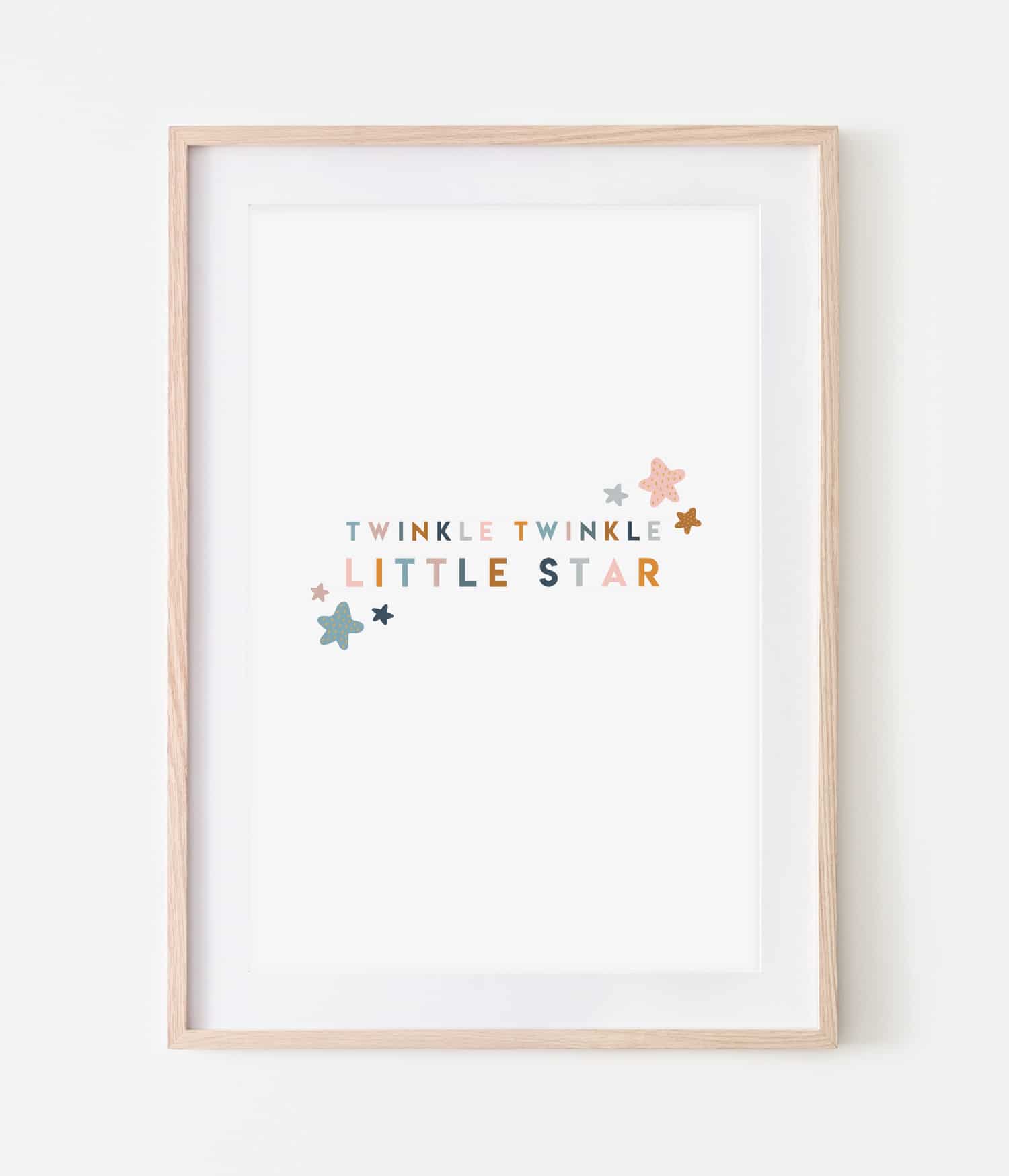 'Twinkle Twinkle' Print – Slinky Prints